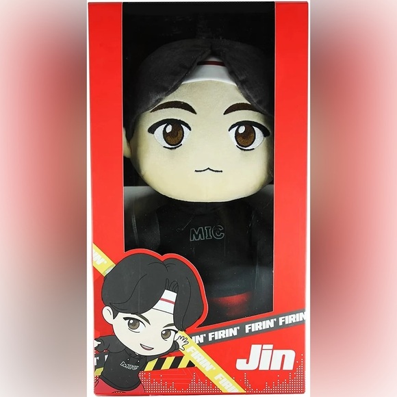 HYBE | Other | New Sealed Bts Tinytan Official Micdrop Jin Plush Doll | Poshmark